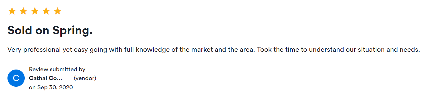 Realtor review sample: the good, the bad and the ugly